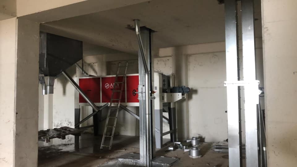 Installation of Pulses Screening Plant - CIA Technology